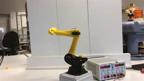 Bachelors Final Project Inverse Kinematics Controlled Robotic Arm Youtube