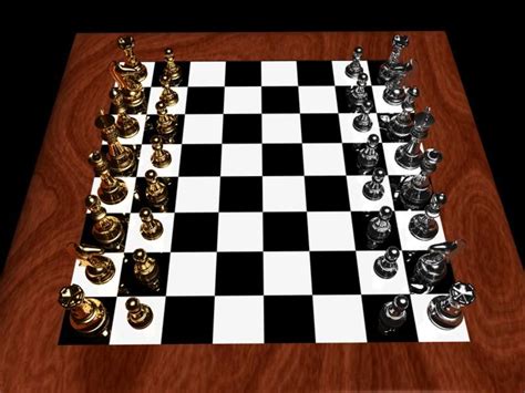 체스 세트 3d 모델 10 Max Free3d