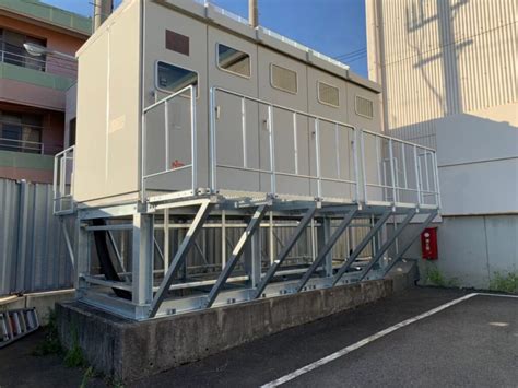 一宮市 キュービクル架台 岐阜県揖斐川町の株式会社イチコウ 重軽鉄骨設計施工 木造建築リフォーム工事 外構土木工事