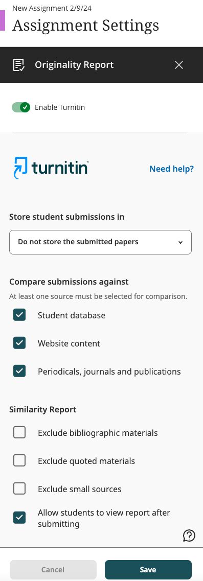 Creating An Assignment With The Blackboard Ultra Assignment Integration