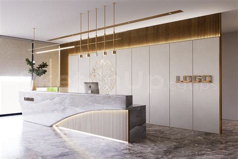 11805 Free Sketchup Reception Desk Model Download