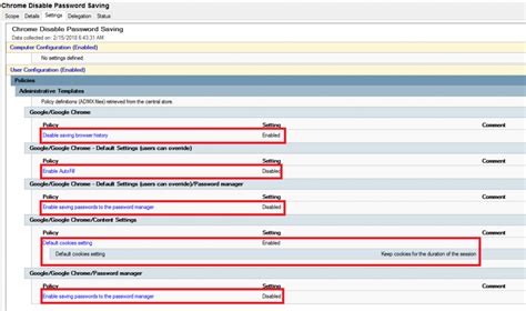 Disable Browser Password Saving Via Group Policy Practice Protect Support