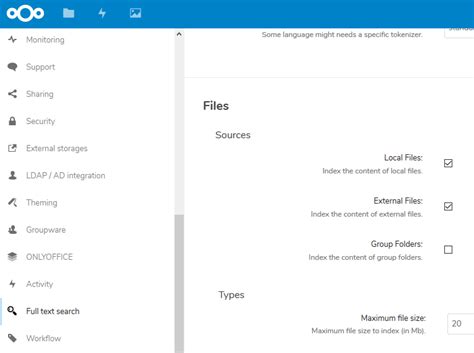 How To Implement Elasticsearch In Nextcloud Feature NethServer Community