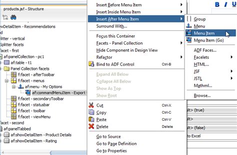 Oracle Jdeveloper C Tutorials Developing User Interfaces With Adf Faces Rich Client