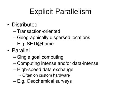 Ppt Parallel Processing Powerpoint Presentation Free Download Id3906138