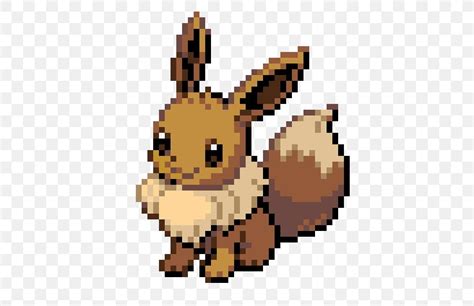 Eevee Pixel Art Image Png 570x530px Eevee Animation Art Cartoon