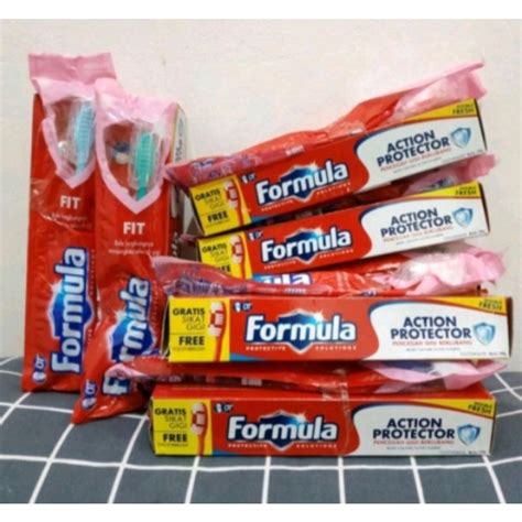 Jual Pasta Gigi Formula Action Protektion Ukuran Besar Gr Shopee Indonesia