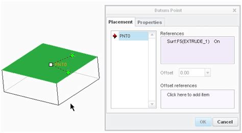 How To Create Datum Points In Creo Parametric
