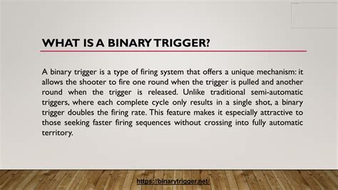 Ppt Maximize Your Shooting Potential With A Binary Trigger Powerpoint