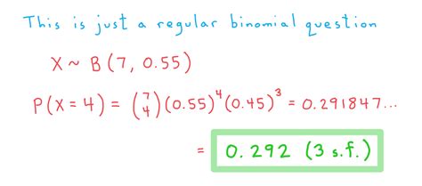The Negative Binomial Distribution Edexcel A Level Further Maths