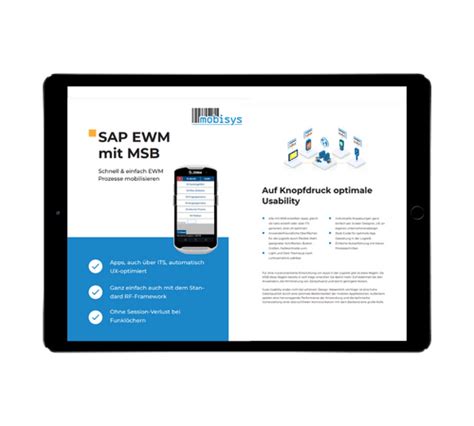 Mobile Processes With Sap Ewm