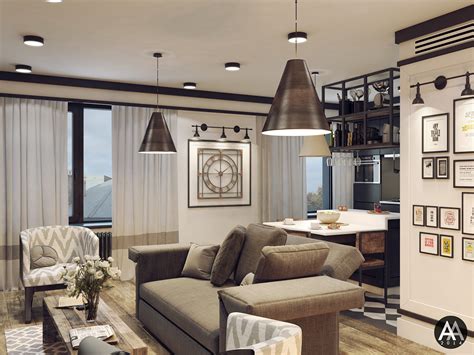 3d Visualization 1st Vrazhsky Lane Designer Darya Obra Behance