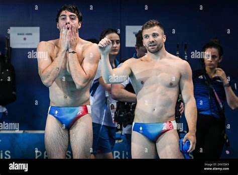 Bouyer Jules And Jandard Alexis Of France During The Diving Mens
