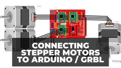 How To Connect Stepper Motors To Arduinogrbl With And Without A Cnc