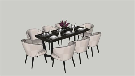 Lustre trono Propuesta mesa comedor sketchup Café Práctico Estoy orgulloso