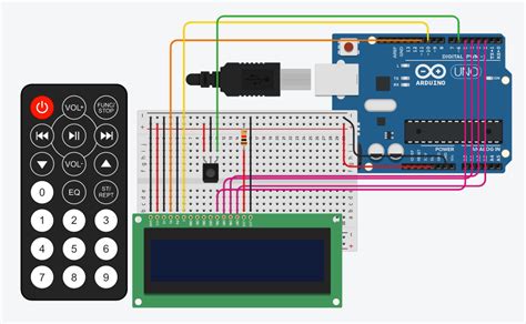 Arduino Text Lcd Display And Receive Infrared Remote Code