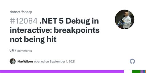 Net 5 Debug In Interactive Breakpoints Not Being Hit · Issue 12084 · Dotnetfsharp · Github