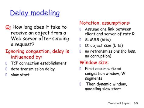 ppt tcp throughput and fairness in transport layer powerpoint