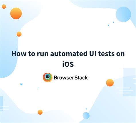 how to test an ios app without iphone browserstack