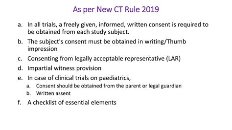 Informed Consent Process In India Pptx