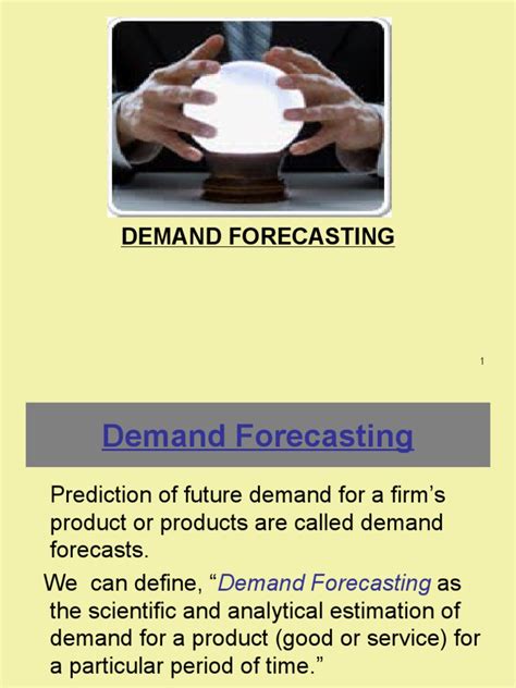 F76a0demand Forecasting Pdf Forecasting Linear Trend Estimation