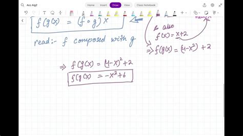 Composite Functions Youtube