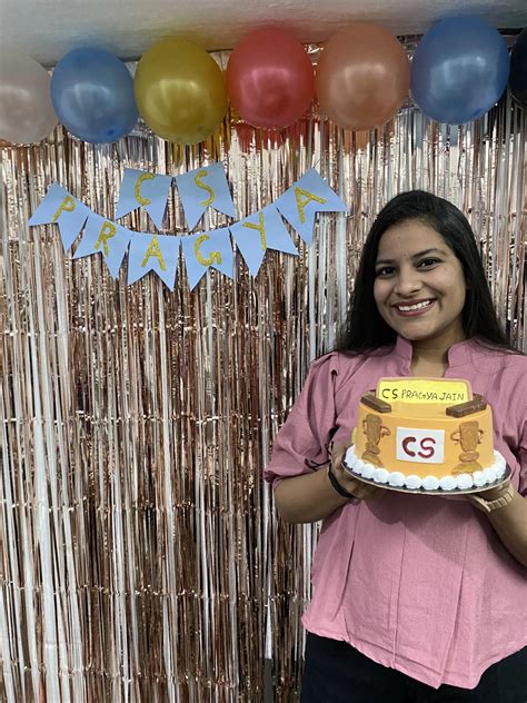 Pragya Jain On Linkedin Csresults Dedication Consistency Hardwork Icsi Dream