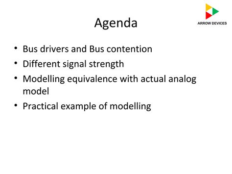 Bidirectional Bus Modelling Ppt Computer Networking Computing