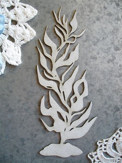 Tall Sea Grass Scrapaholics Wholesale Laser Cut Chipboard Designs