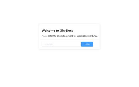 Go 使用 Gin Docs 自动生成 Api 文档 个人文章 Segmentfault 思否