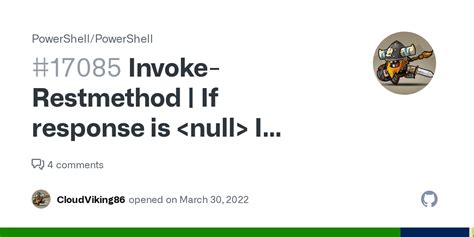 Invoke Restmethod If Response Is I Should Still See The Status
