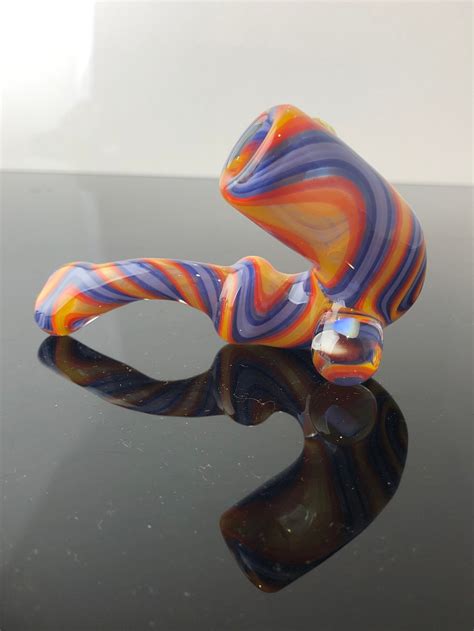 Mini Pocket Sherlock Pipe With Opal Inlay Cloud Genetics