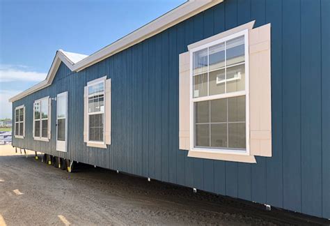 Mobile Home Exterior Blue Paint Colors Ideas Best Blue Exterior House