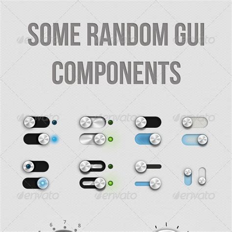 Component Graphics Designs And Templates Graphicriver