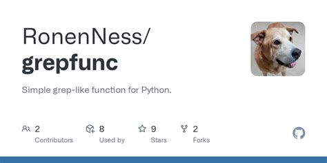 Github Ronennessgrepfunc Simple Grep Like Function For Python