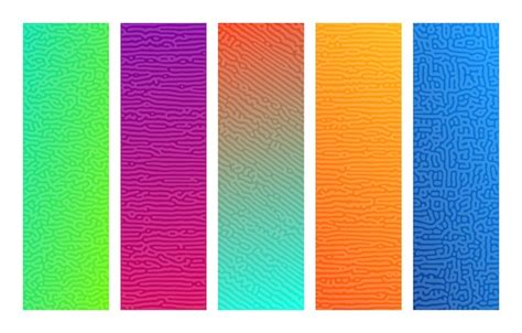 Premium Vector Turing Reaction Colorful Background