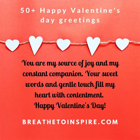 50 Cute Valentines Day Greetings For Everyone Breathe To Inspire