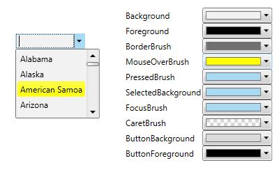 Combobox For Wpf Componentone