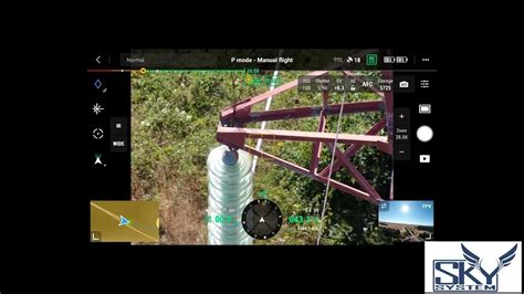 Инспекция електропроводи с дрон на мрежа средно и високо напрежение Youtube