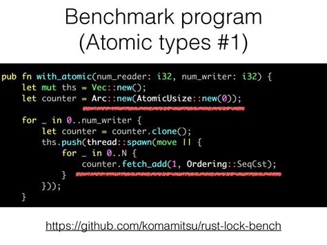 Performance Comparison Of Mutex Rwlock And Atomic Types In Rust