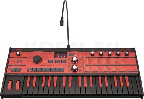 Korg Microkorg Black Red Limited Edition Music Store