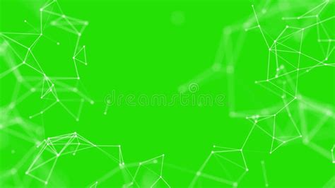 Connecting Lines And Dotsbig Data Visualization Loop Background Stock Footage Video Of