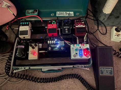 Complete Reconfiguration Of My Board After Acquiring Obne Signal Blender Rshoegaze