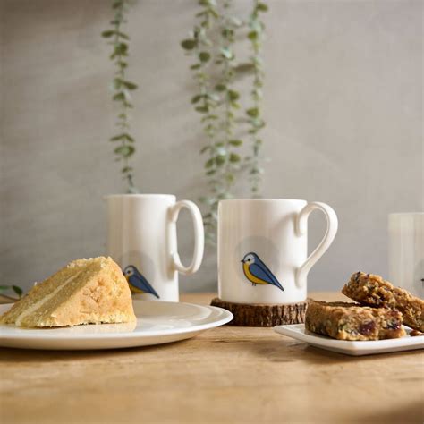 Blue Tit Mug Fine Bone China By Jin Designs