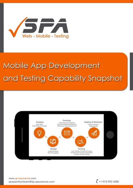 Mobile App Development Brochure