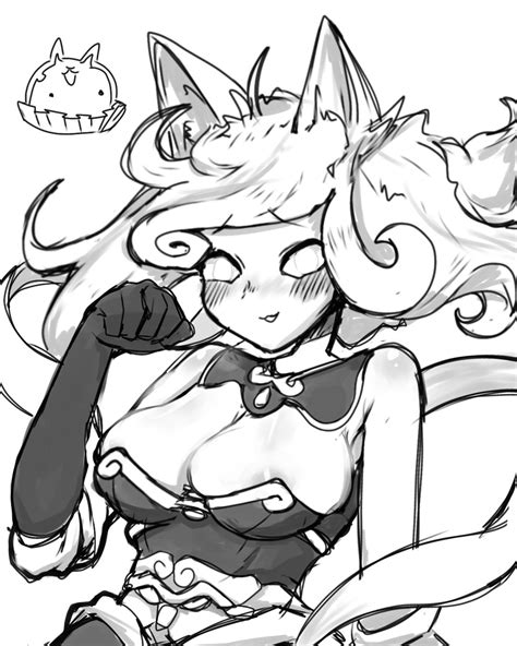 Rule 34 1girls Areola Slip Big Breasts Blush Breasts Cat Ears Cleavage Female Immortal Kenshin