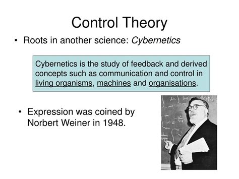 Ppt Introduction To Control Theory Powerpoint Presentation Free