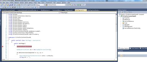 Visual Studio Debugging A Silverlight Project With A Wcf Service