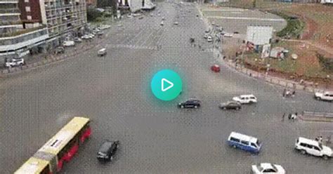 Uncontrolled Intersection In Ethiopia  On Imgur
