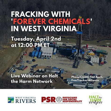 Lunch And Learn Fracking With ‘forever Chemicals In West Virginia Wv Rivers